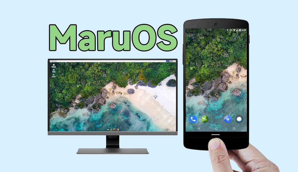 MaruOS操作系统试玩体验:安卓手机内置Linux桌面系统!