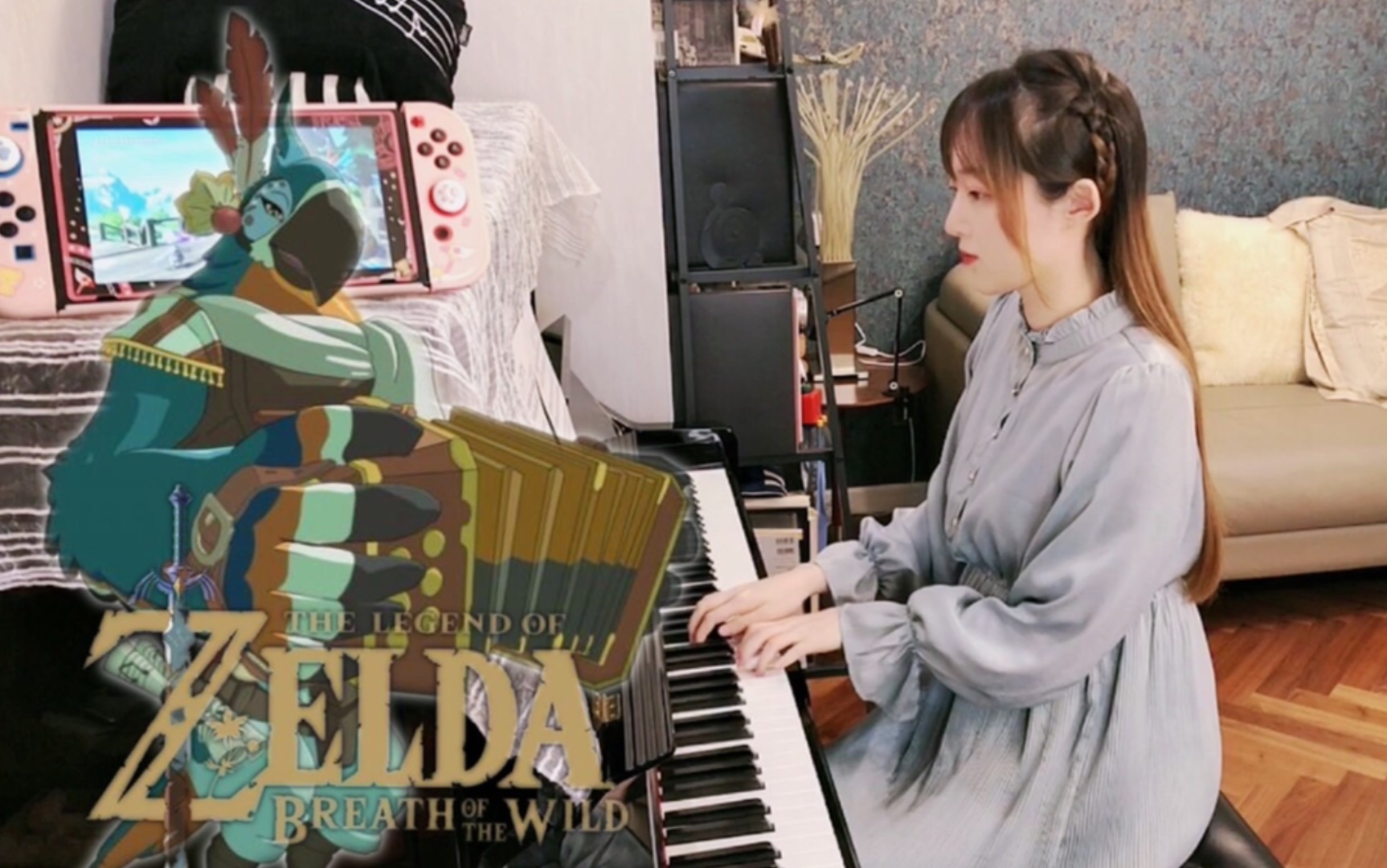 【钢琴/附谱】Kass's Theme 塞尔达传说:荒野之息 卡西瓦主题曲