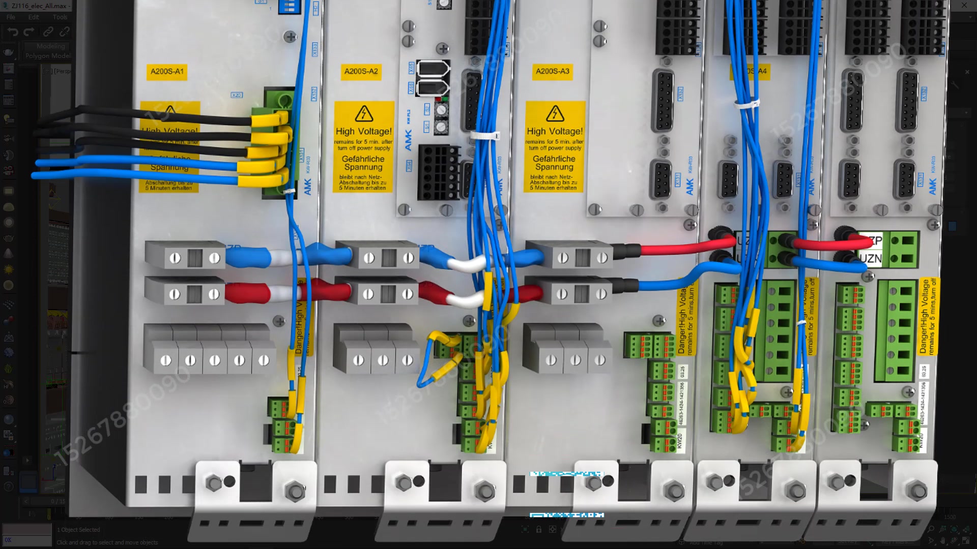 3ds Max电气系统动画渲染制作