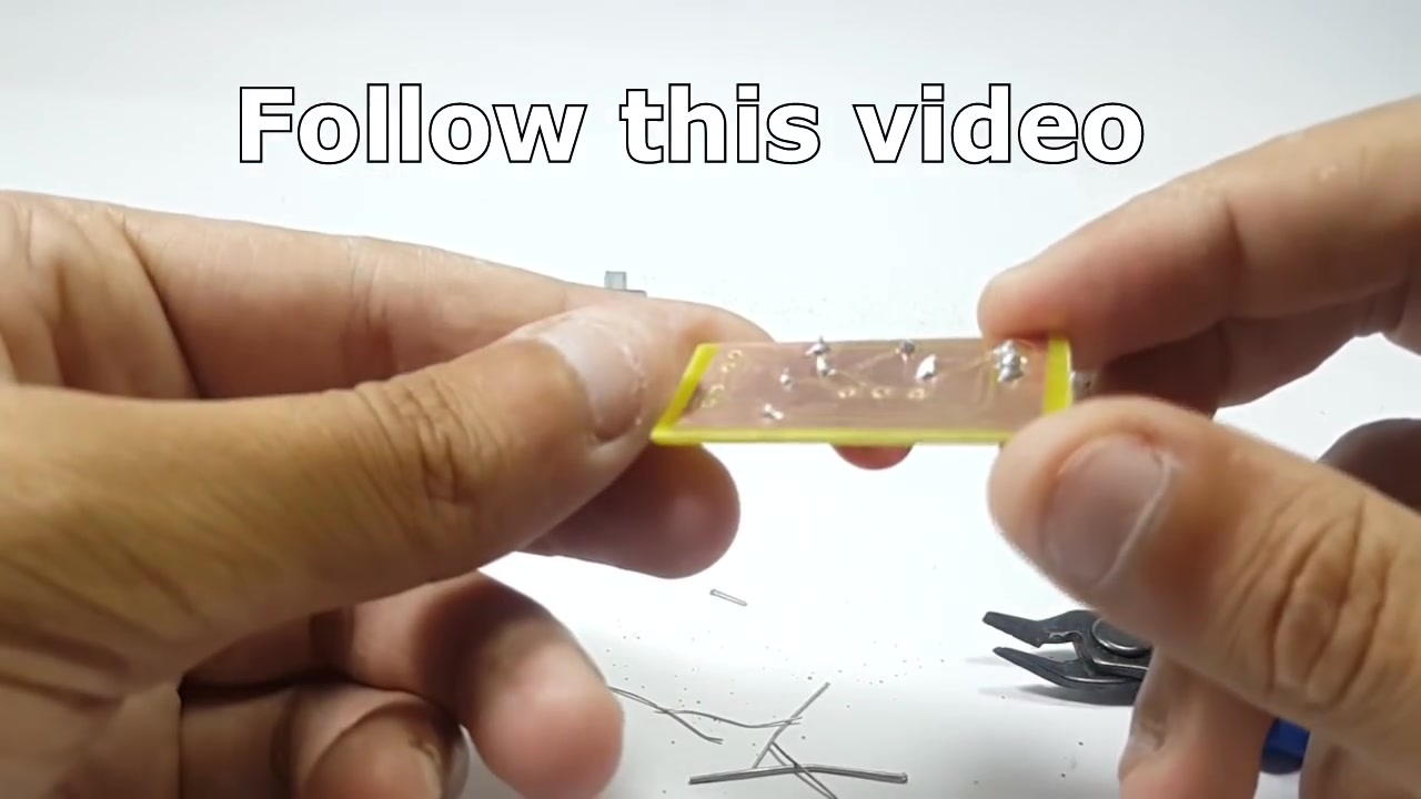 【DIY】手工自制电路板