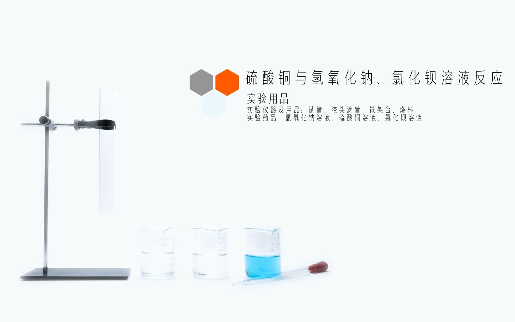 硫酸铜溶液与氢氧化钠、氯化钡溶液反应
