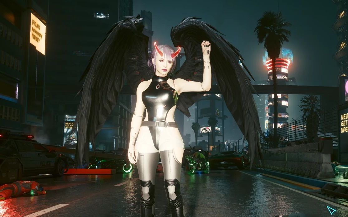 露西成為惡魔返回夜城