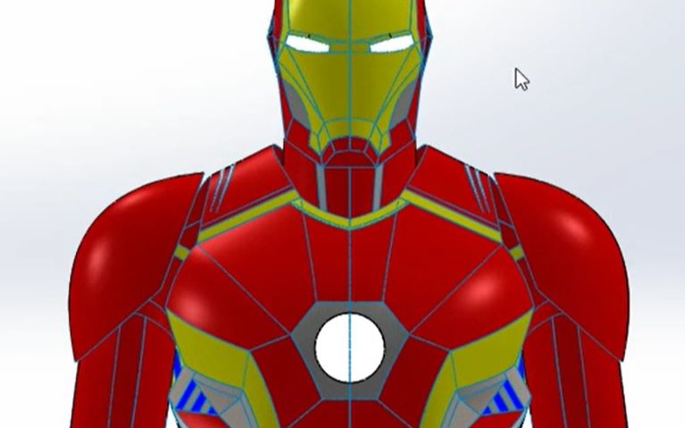 Solidworks 钢铁侠