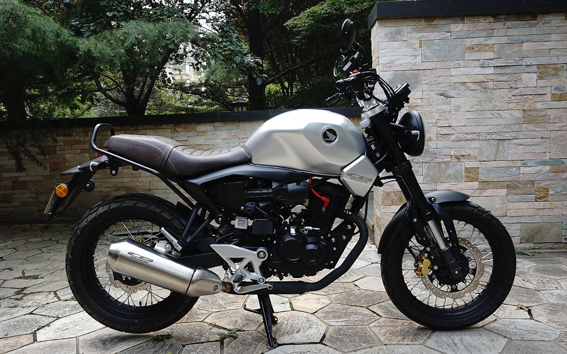 五羊本田cb190ss鸷道改装案例分享——细节篇