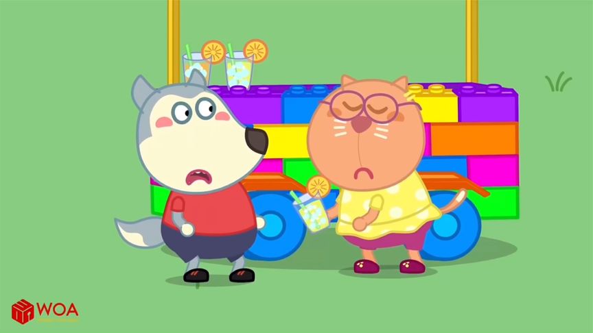 沃尔夫动画:小朋友们不要贪玩而忘记上厕所噢,憋尿会生病的