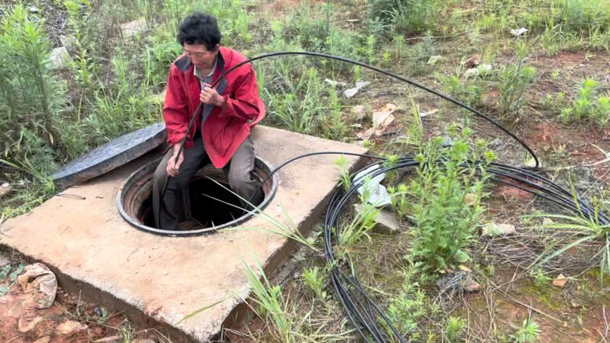 工程施工!敷设光缆