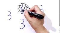 【简笔画】如何用数字 3 画动物