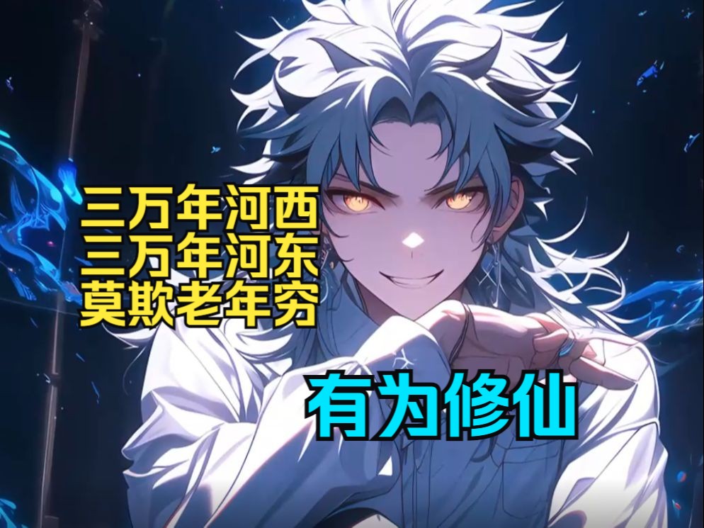 《有为修仙》三万年河西,三万年河东,莫欺老年穷!自从有了长生系统你...