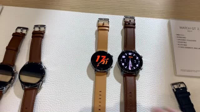 华为watch GT2快速上手,这外形你们.