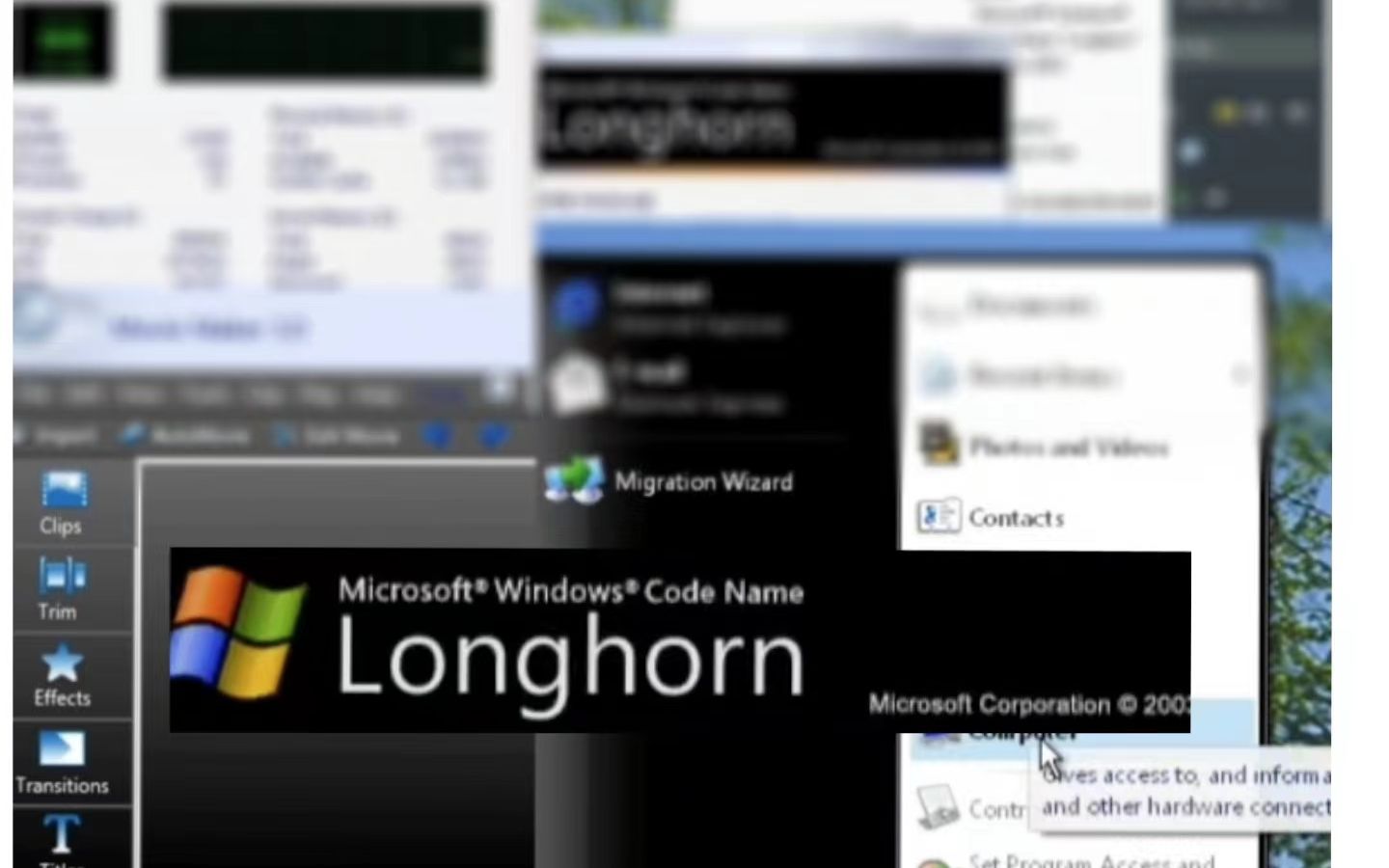重置前的最后一个版本?—Windows Longhorn 4093安装与试玩