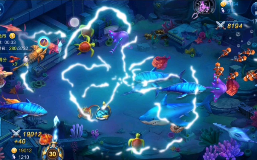 JJ捕鱼回馈赛!终于进前十了!