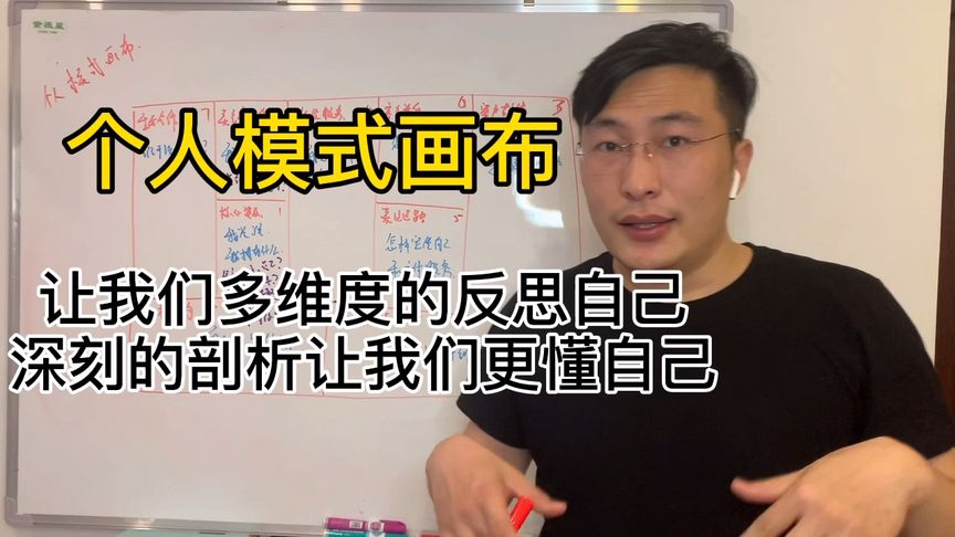 商业模式创新:模式画布让我们个人更懂得反思与复盘