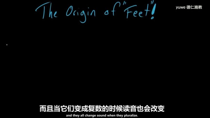 语法公开课011 英语名词:突变式复数形式的由来