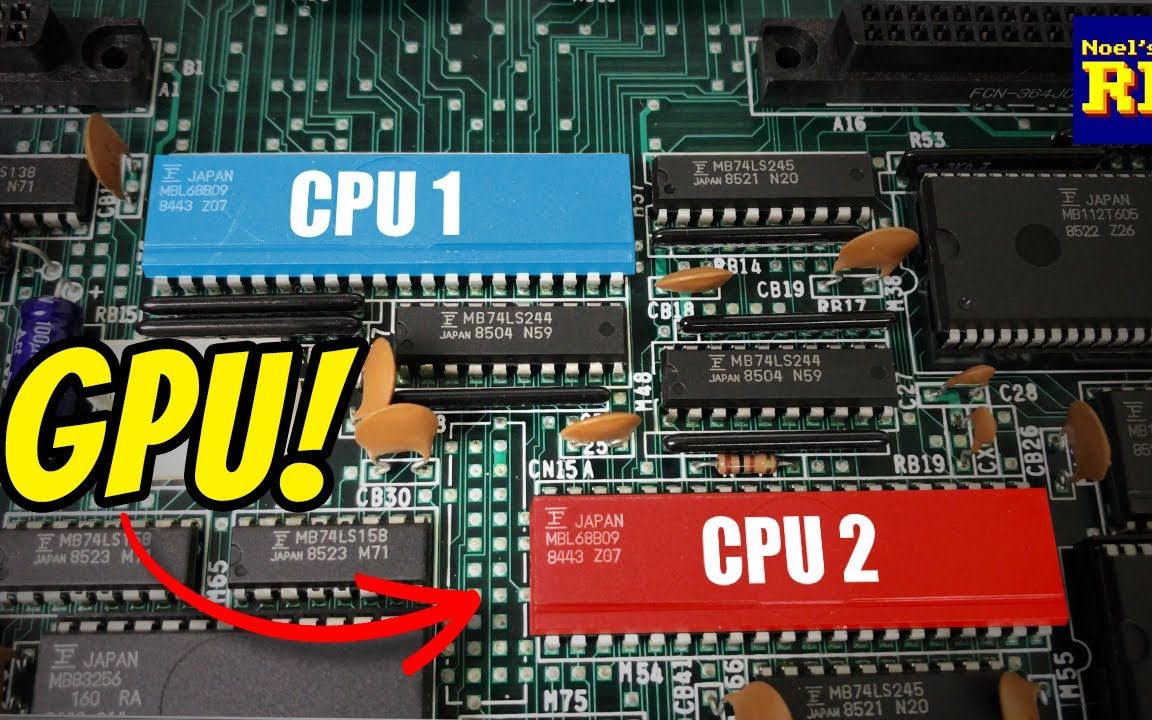 《机翻》这台 8 位计算机有两个 CPU(其中一个充当 GPU!)