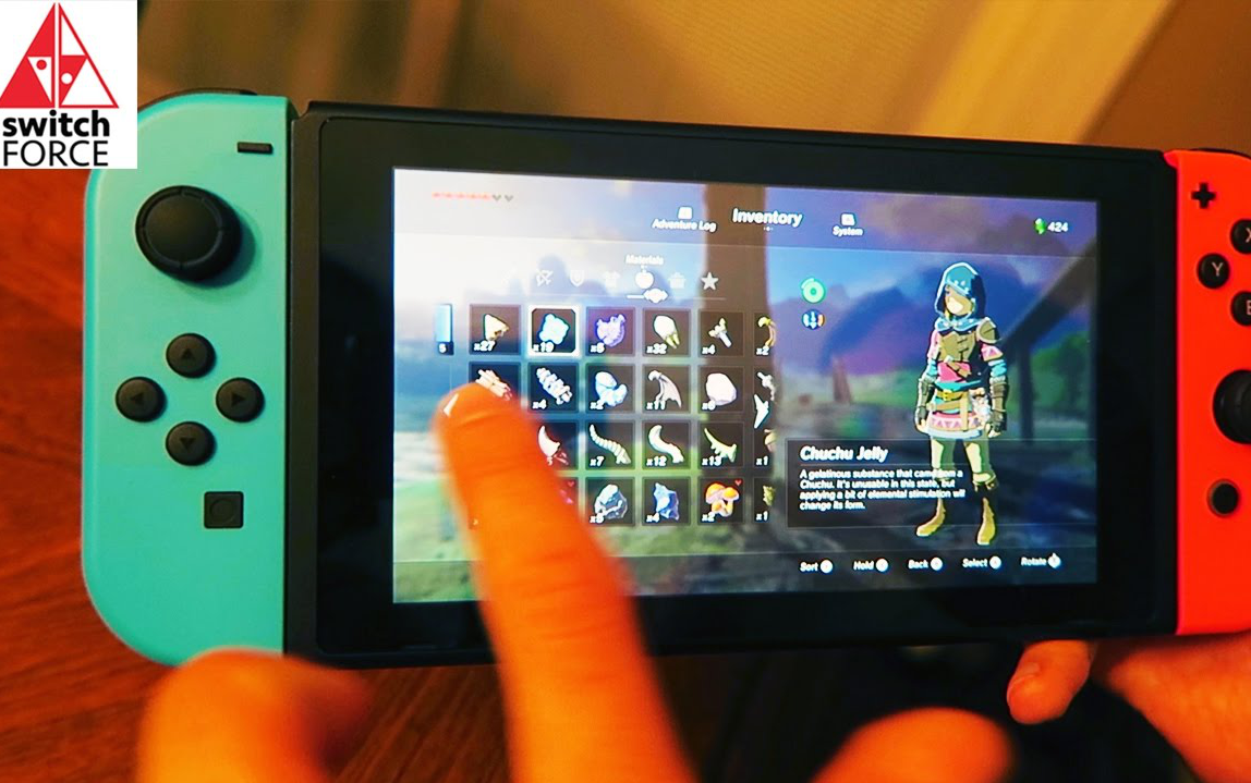 带你使用Switch的触屏功能