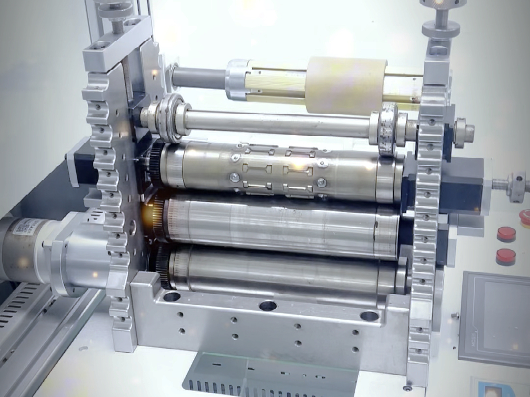 深圳圆压圆滚切圆刀模切机