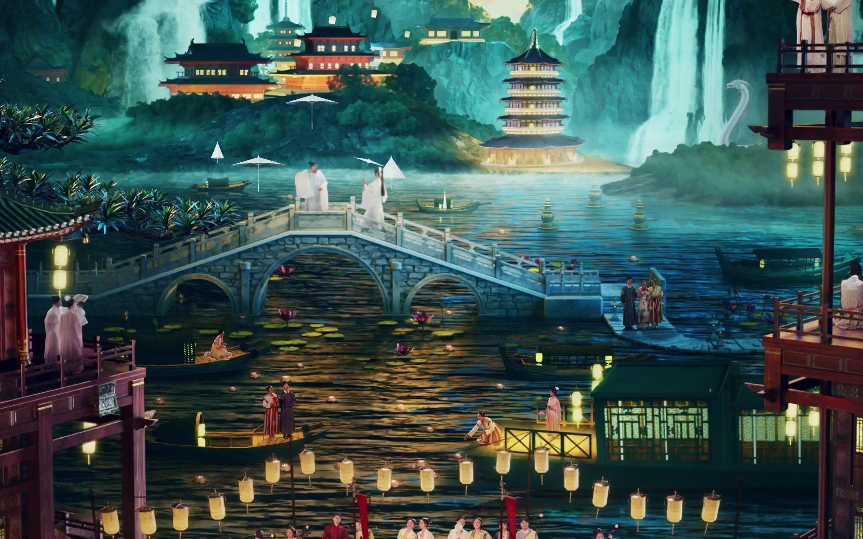 大型商业广场生态展示宣传推广短片内容制作 商业商圈推介会招商...