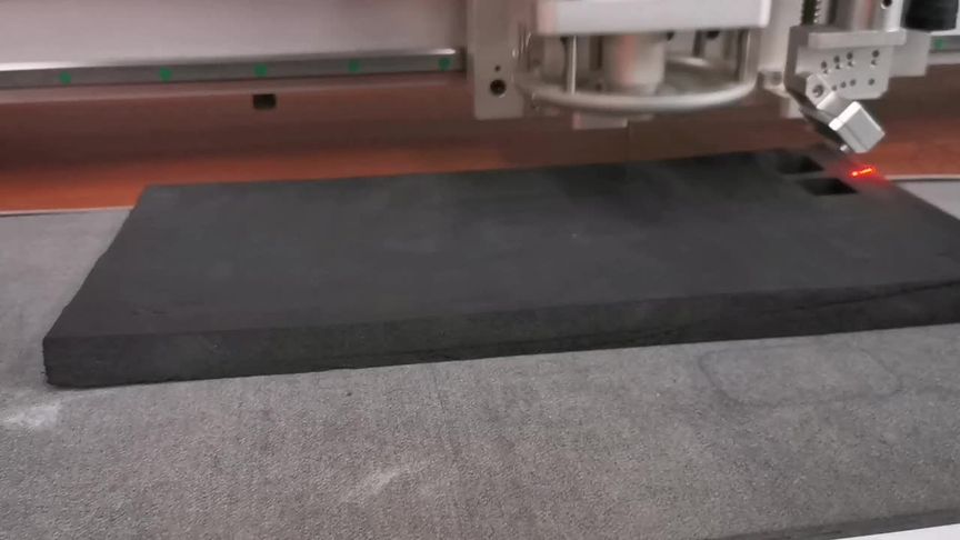 #振动刀切割机 #海绵 #eva #epe珍珠棉发泡机