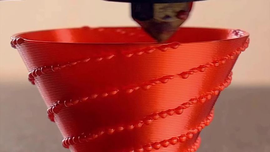 给3D打印祛痘!3D打印模型表面堆料,鼓包消除方法#3d打印