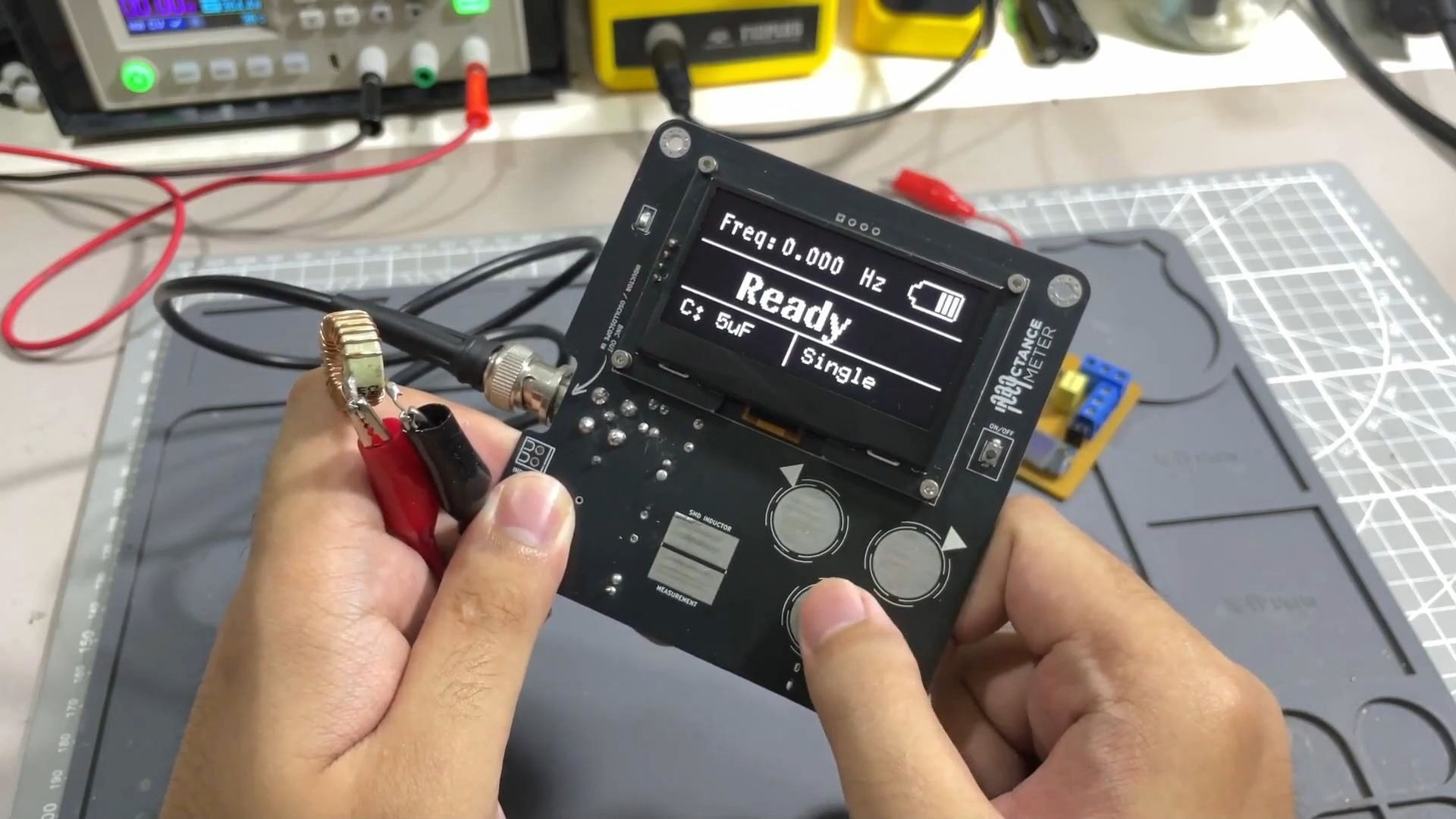 【开源神器】万用表测不了电感?看我用Arduino造个开源测量仪!