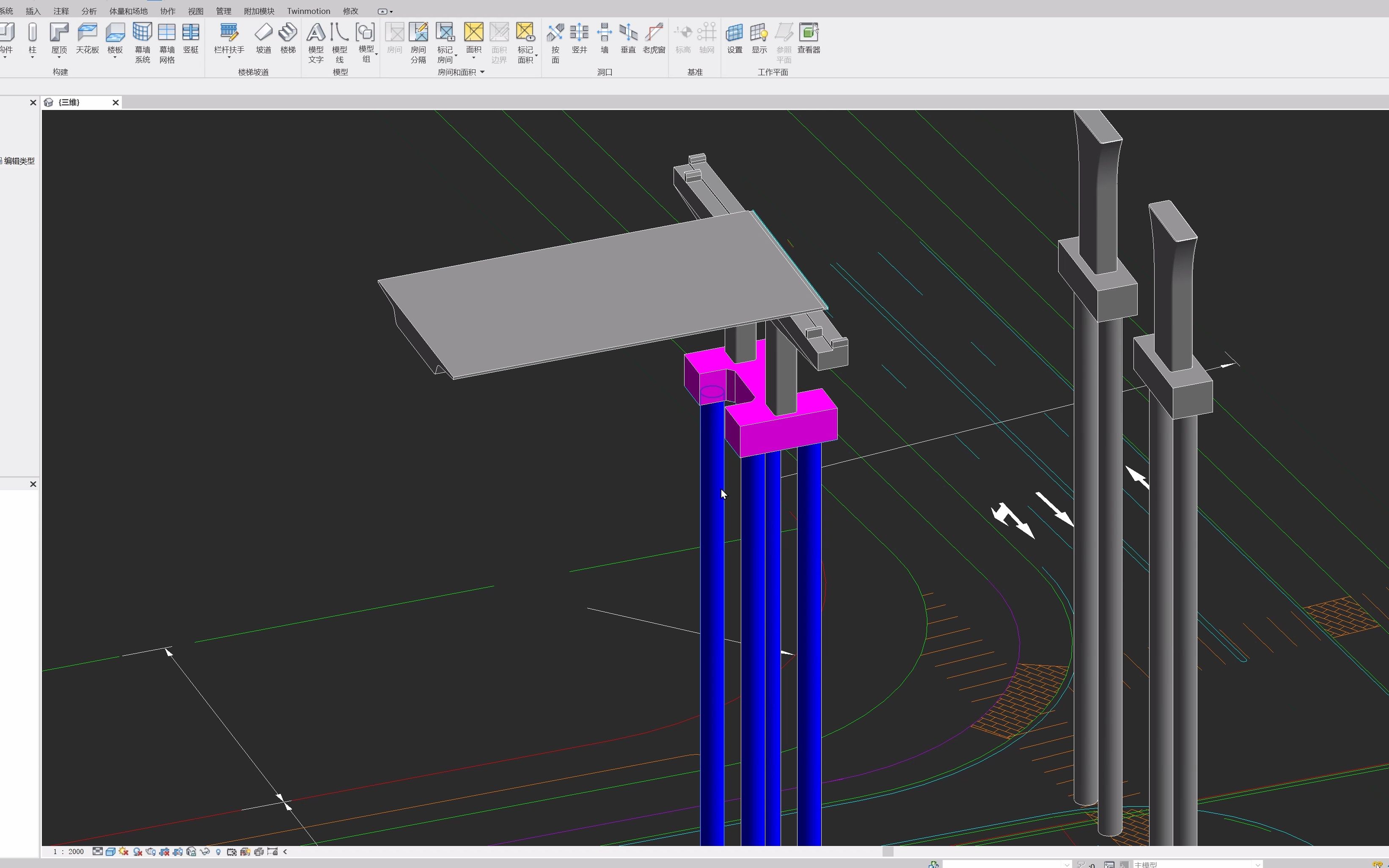 revit 族——拉伸