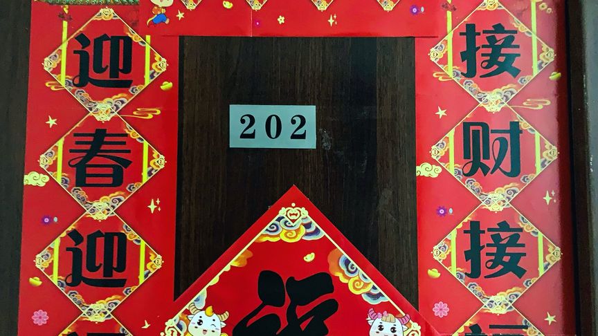 小胖和泉哥收拾屋子,换床单被罩枕套沙发罩贴春联,准备过年!