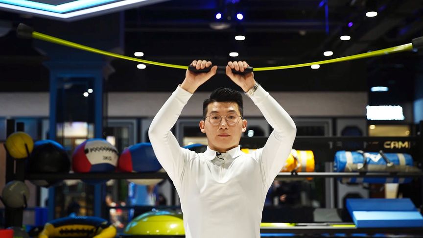 飞力士棒训练,3组动作,每天5分钟,在娱乐中减脂塑形增强核心