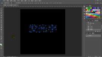 PS制作:路径法制作发光字效果