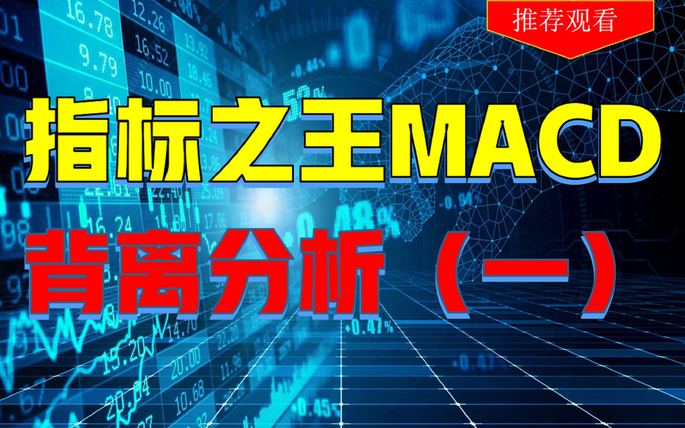 指标之王MACD背离技术分析,利用顶背离和底背离抄底逃顶(一)