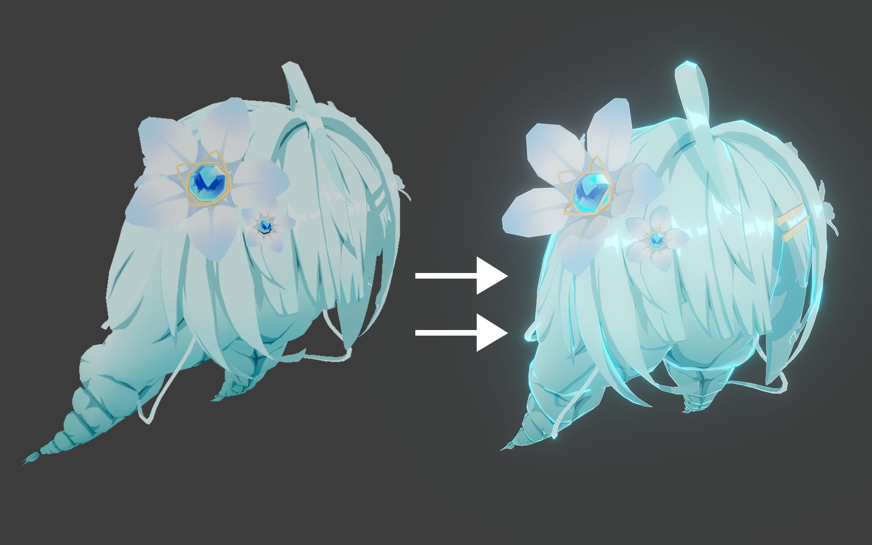 ✪米库✪MAYA不连节点超简单卡通渲染效果详解