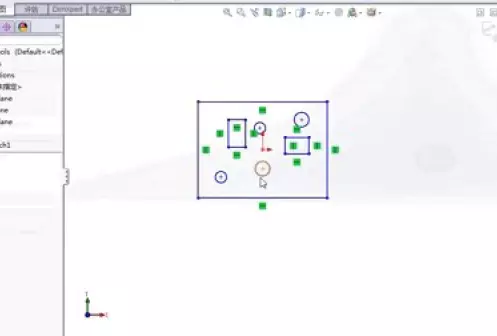 SolidWorks基础教程-如何使用草图实体复制工具