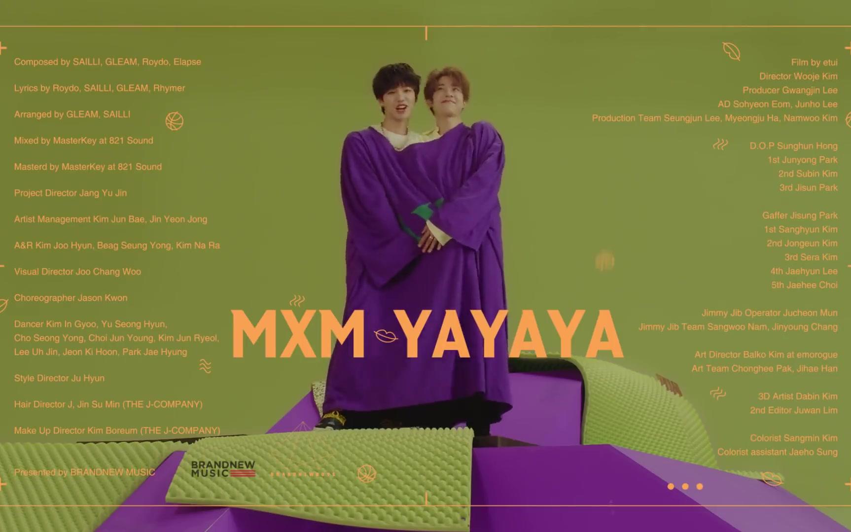 [MV中韩字幕] YAYAYA - MXM 林煐岷&金东贤 正规一辑