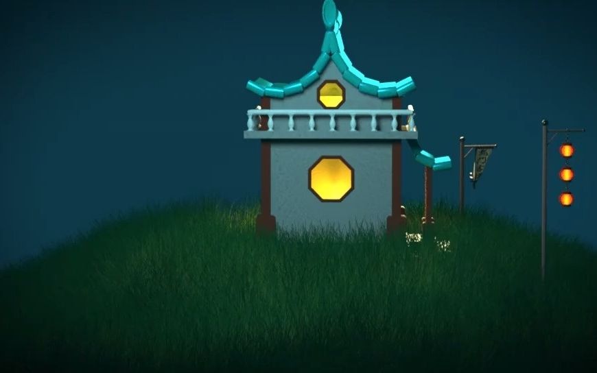 c4d小案例。目前耗时最久的一个案例。