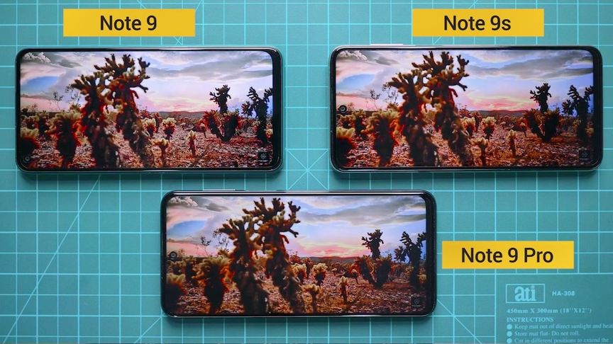 红米 Note9全系对比欣赏,哪一款才是最值得出手的!