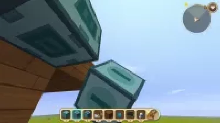 迷你世界 上下电梯