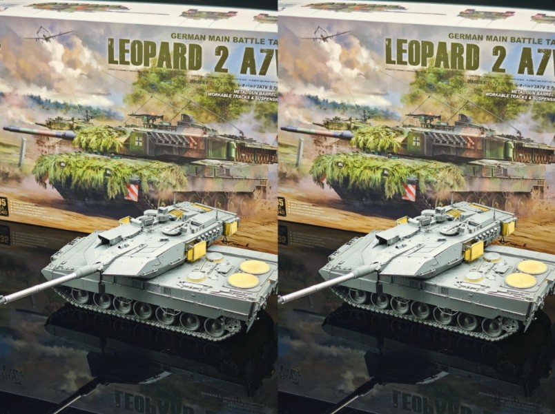 100辆装甲食用指南5|2分钟了解边境豹2A7V 这款产品风格鲜明 零件...