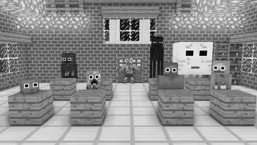 我的世界怪物学院~巴迪的恐怖面食和深度网络挑战第二