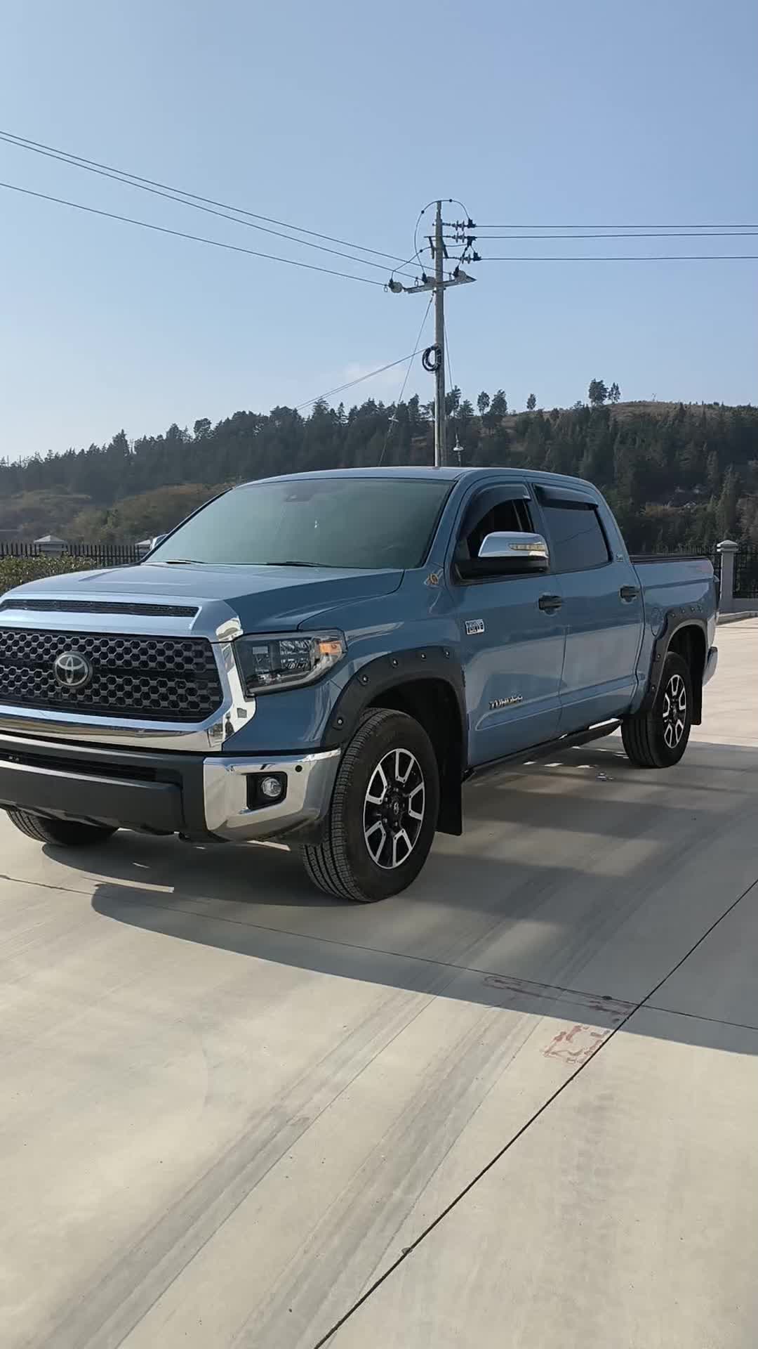 丰田坦途 新到的大皮卡,5.7V8四驱#货车 #皮卡 #丰田坦途 #二手车 #...