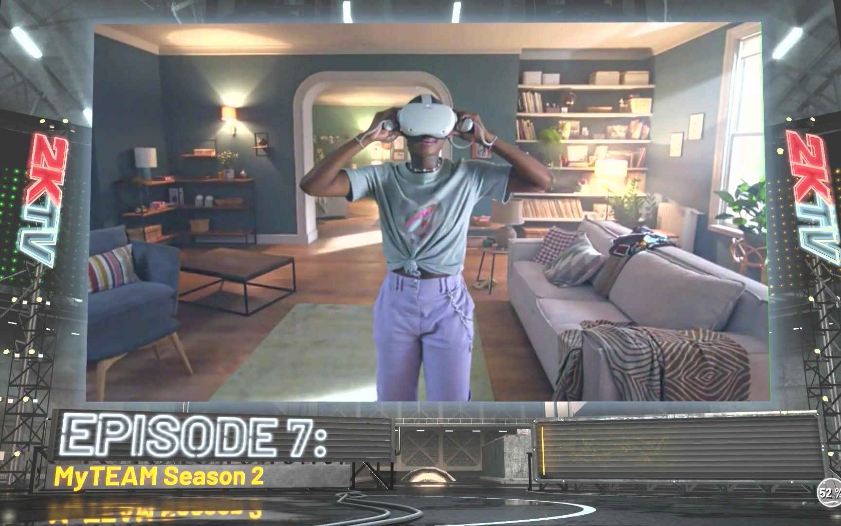 次世代主机游戏《NBA 2K21》 加载时间的游戏内广告出现了Oculus ...