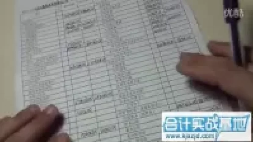 资产负债表的编制