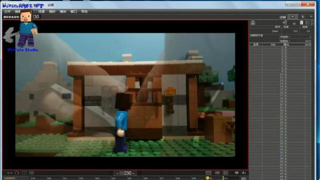 乐高定格动画拍摄花絮:三种走路方式