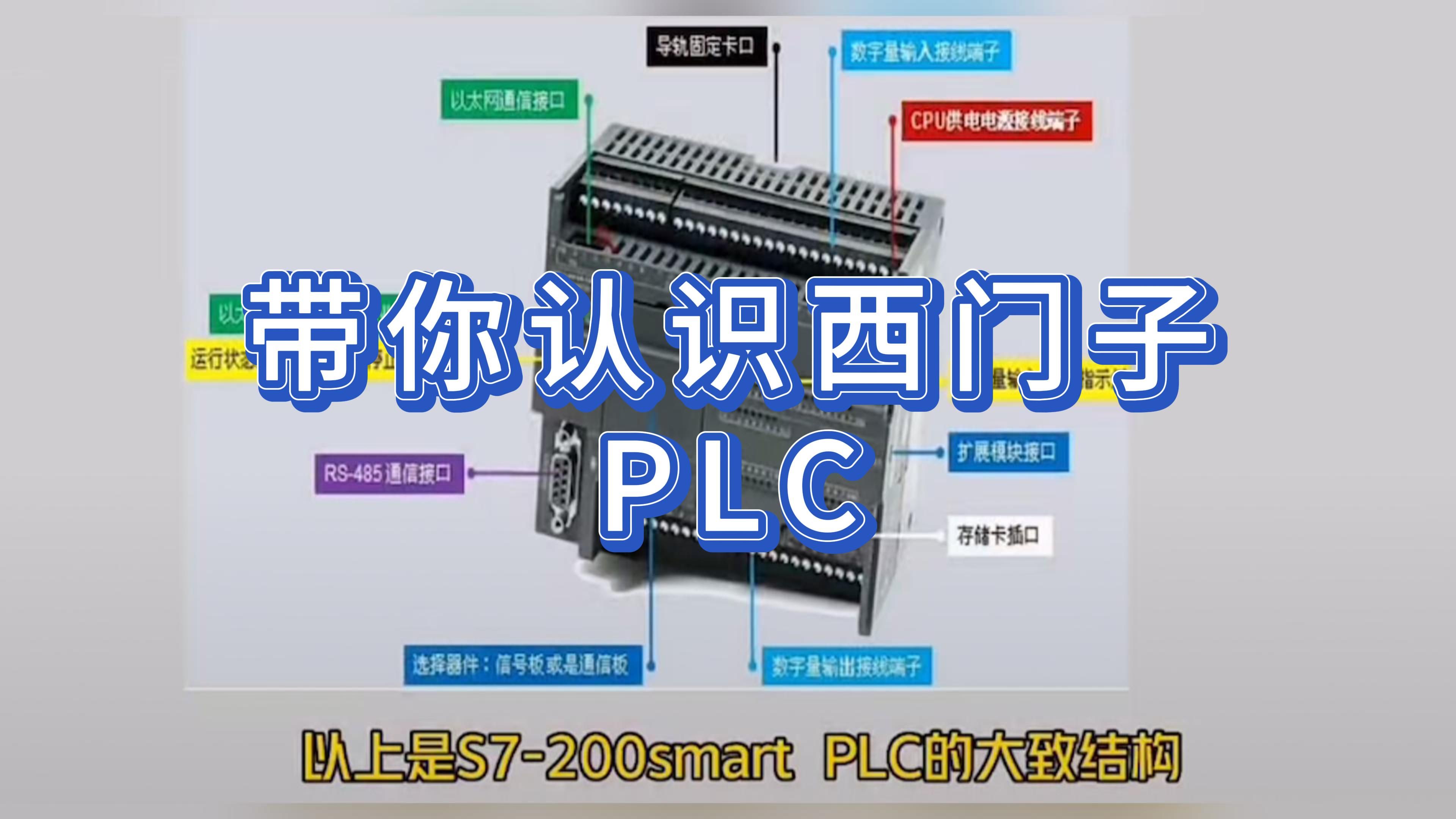 带你认识西门子PLC