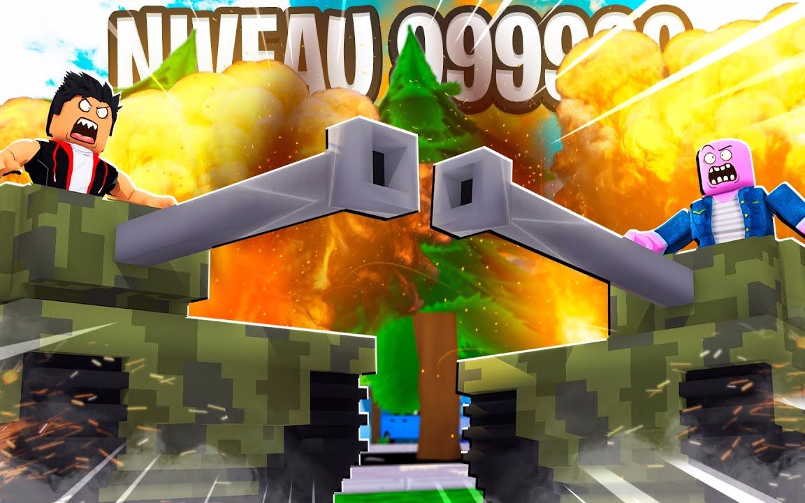 ROBLOX坦克模拟器:决斗模式坦克大战大乱斗!面面解说