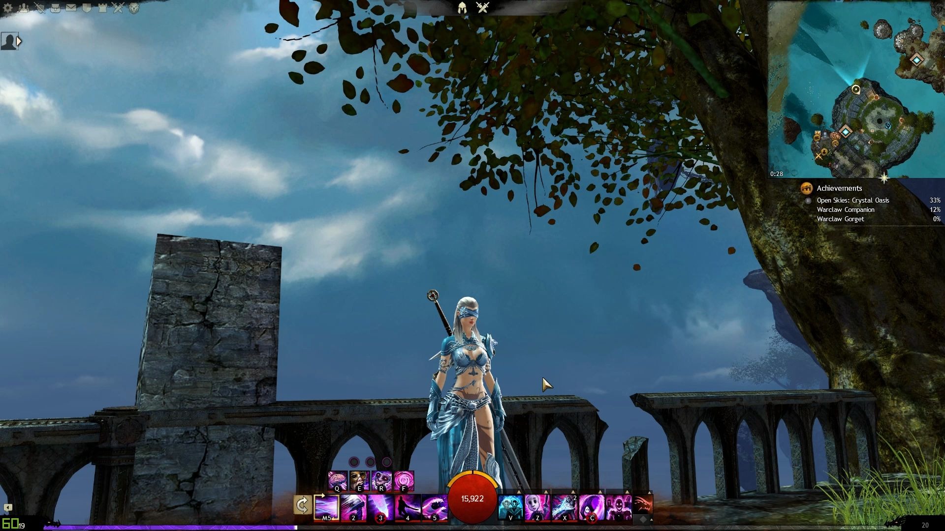 [怀园的日常] 激战2 3月更新回归 游戏简介 直伤幻术 PVE PVP 随便打打