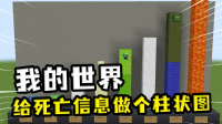 我的世界:做个MC死亡次数柱状图,练岩浆船导致柱状图突破天际