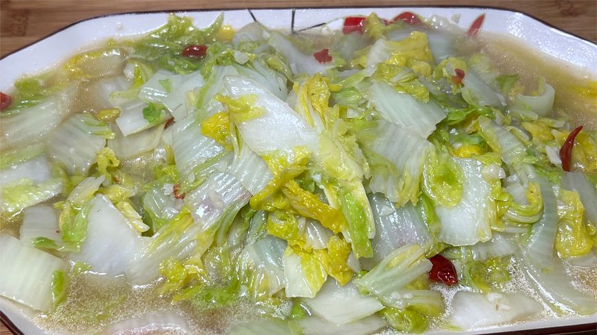 清炒娃娃菜简单做法,不过油不焯水,清淡爽口,开胃解油腻,好吃