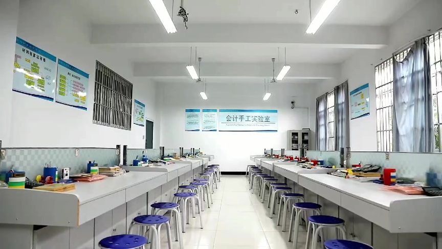 #滨湖学院 管理科学学院实验室篇#校园 #会计 #学弟学妹们快来吧