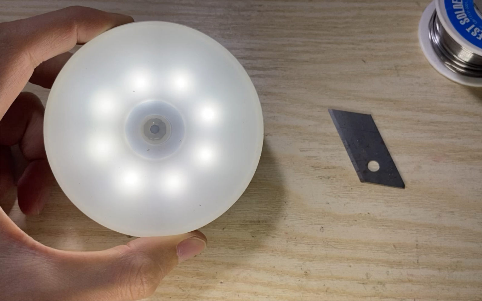 人体感应灯升级改造