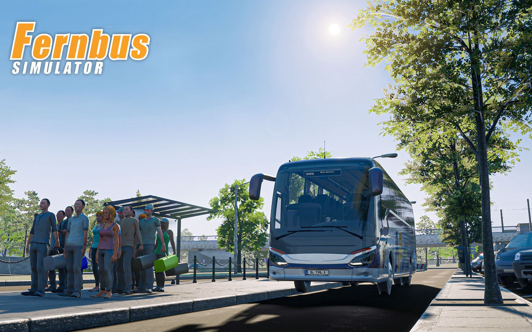 长途客车模拟 #178:服务区休息不能 疲劳驾驶至波尔多 | Fernbus ...