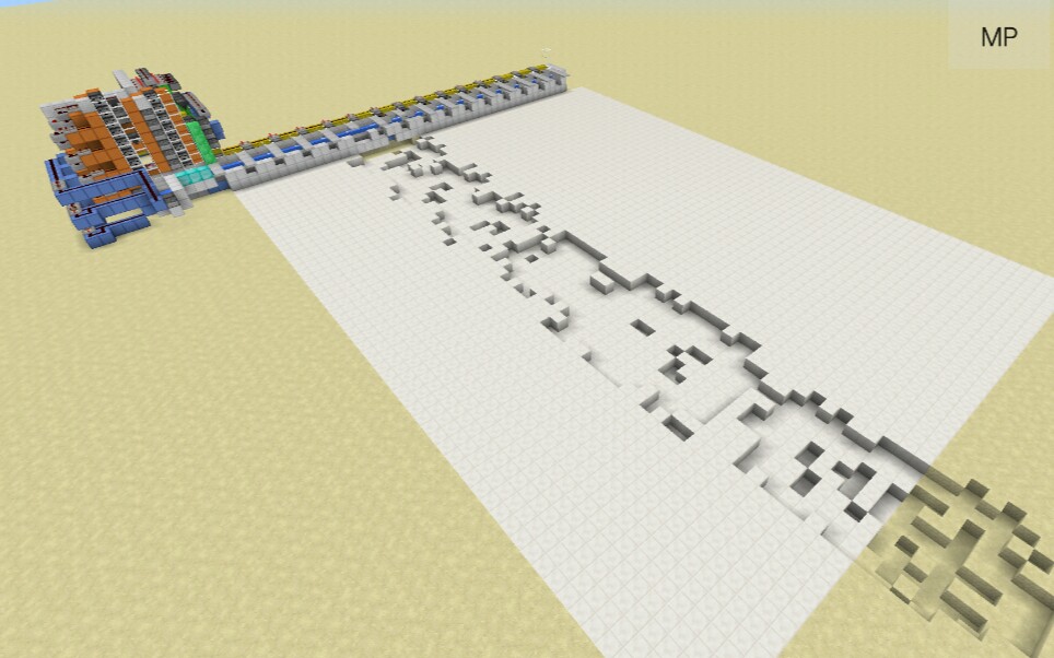 教你在mc里面玩电磁炮!——up的第一门水平电磁炮展示及原理解说